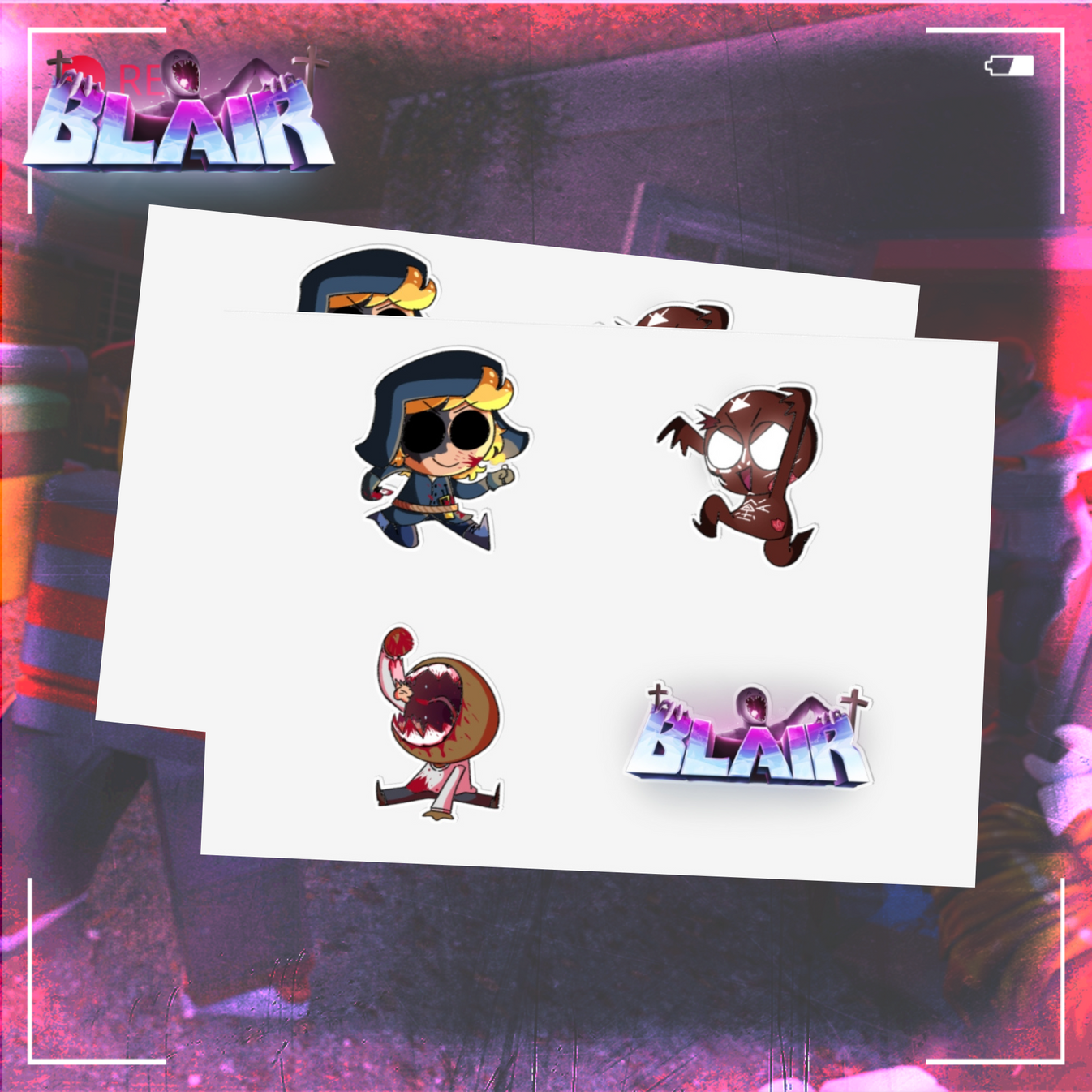 Blair - Vinyl Sticker Pack Sheet (1pc)