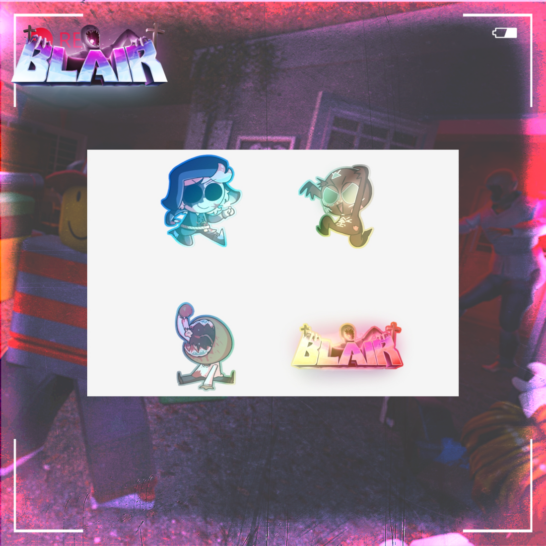 Blair - Vinyl Sticker Pack Sheet (1pc)