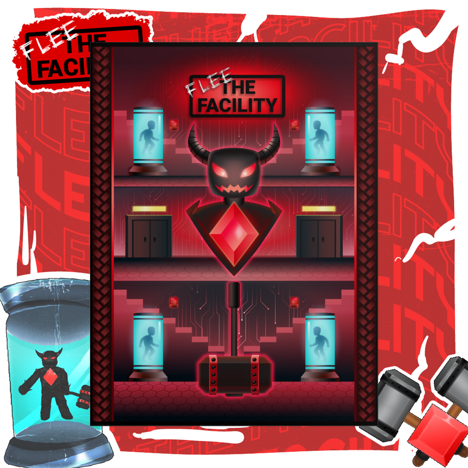 Flee The Facility - Beast's Bounty Poster